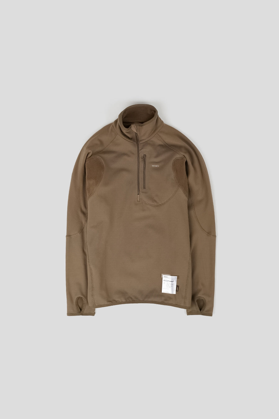 SATISFY - PULL GHOSTFLEECE HALF-ZIP FALCON – LE LABO STORE